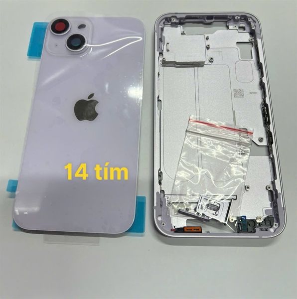 Vỏ Bộ Iphone 14 Tím Zin – Phước Lộc Mobile - Mua Bán - Sữa chữa Điện ...