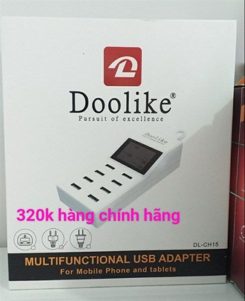 Sạc Chia Cổng USB DooLike CL CH15 – Phước Lộc Mobile - Mua Bán - Sữa ...