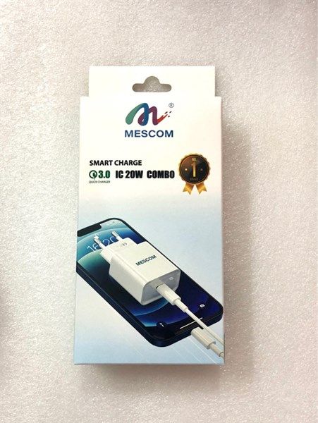 Sạc Bộ Mescom MF9 Type C to Lightning 20W – Phước Lộc Mobile - Mua Bán ...
