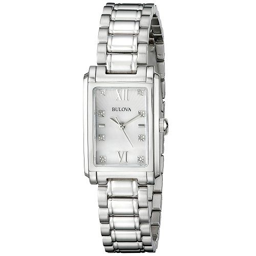 Đồng hồ nữ Bulova Diamond chữ nhật – Đồ Hiệu Chính Hãng