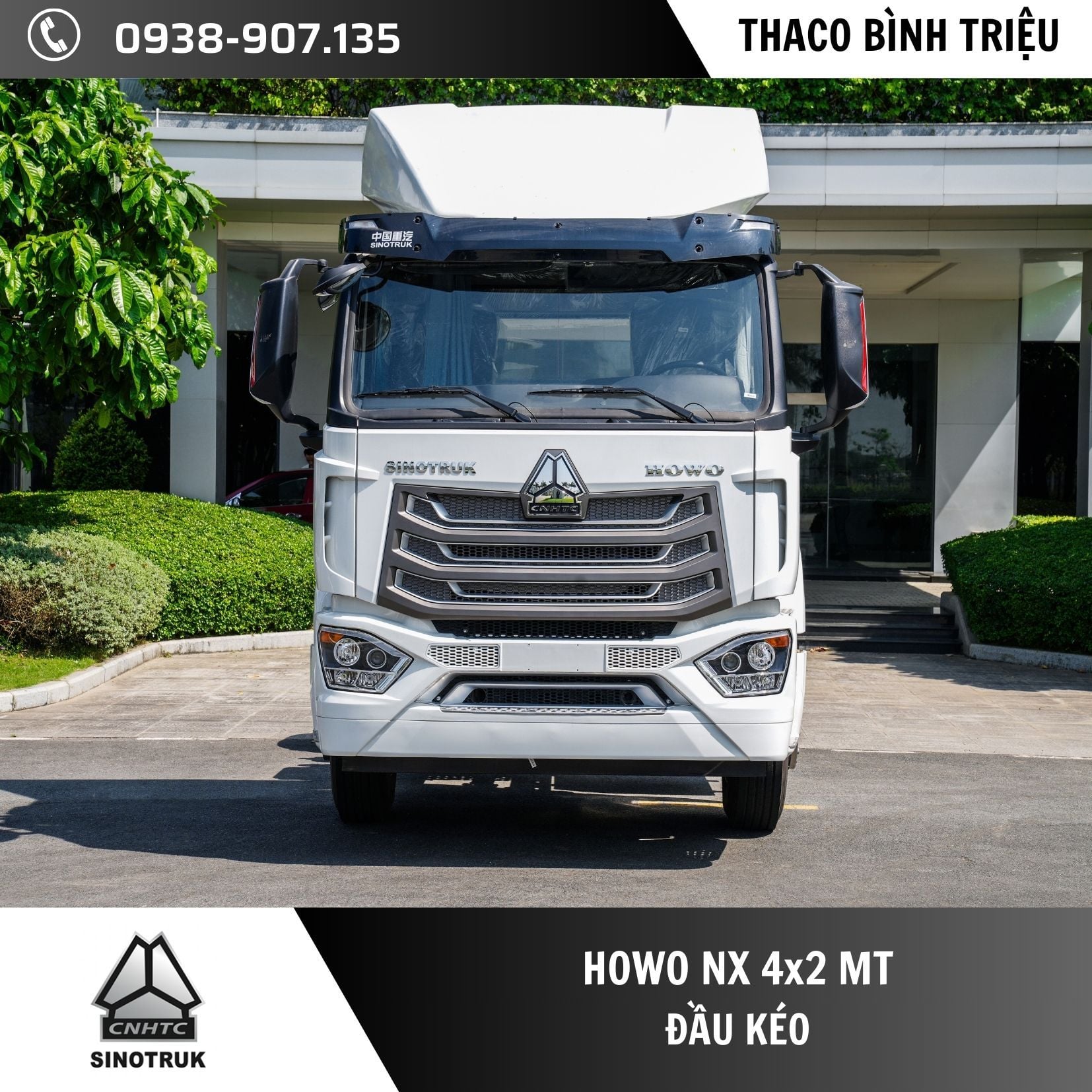 Howo NX 4x2 | Đầu kéo Howo | MT phiên bản số sàn – THACO Bình Triệu
