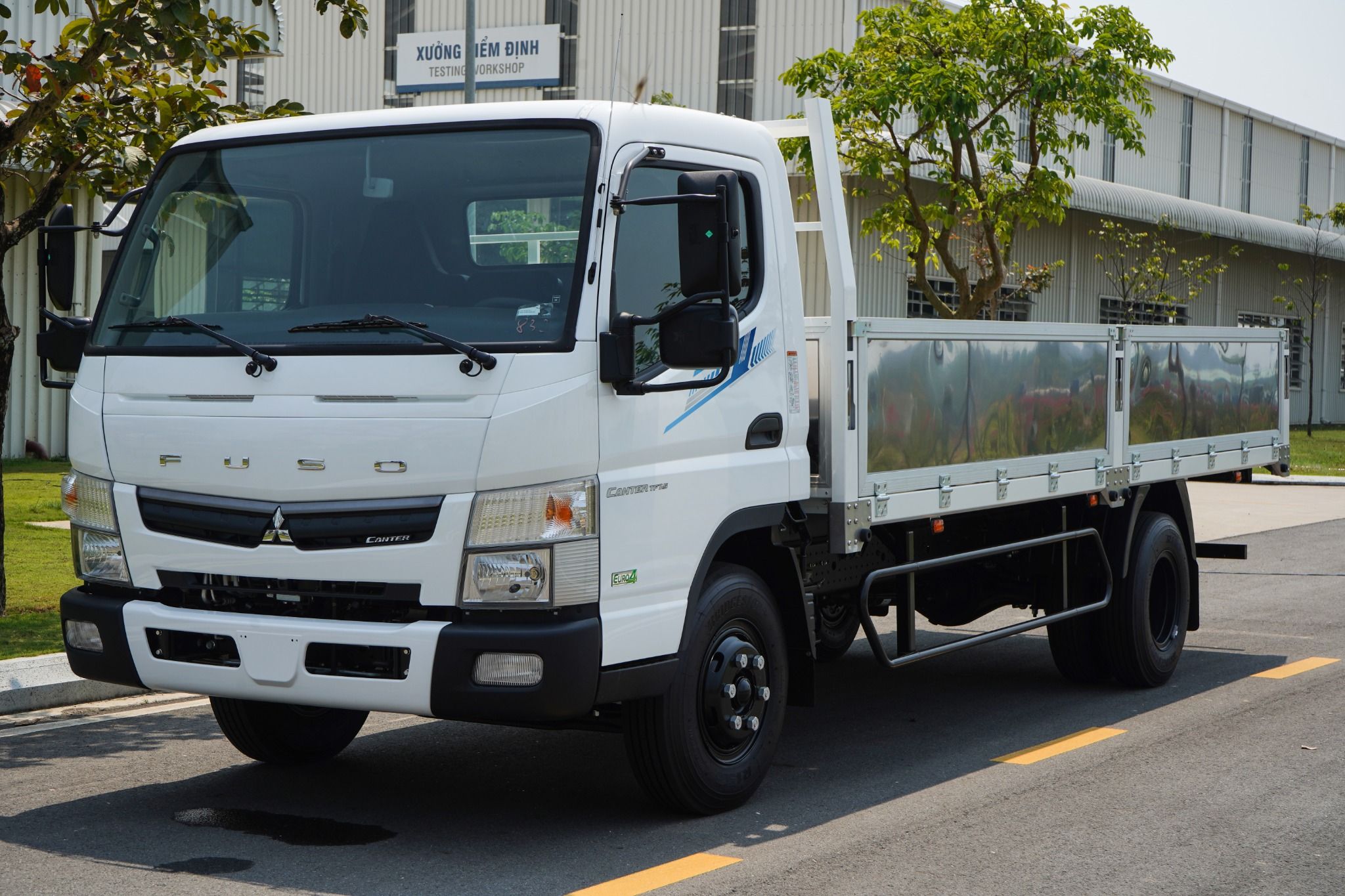 Xe tải Mitsubishi 3.5 tấn | Fuso Canter TF7.5 | Thùng lửng – THACO Bình ...