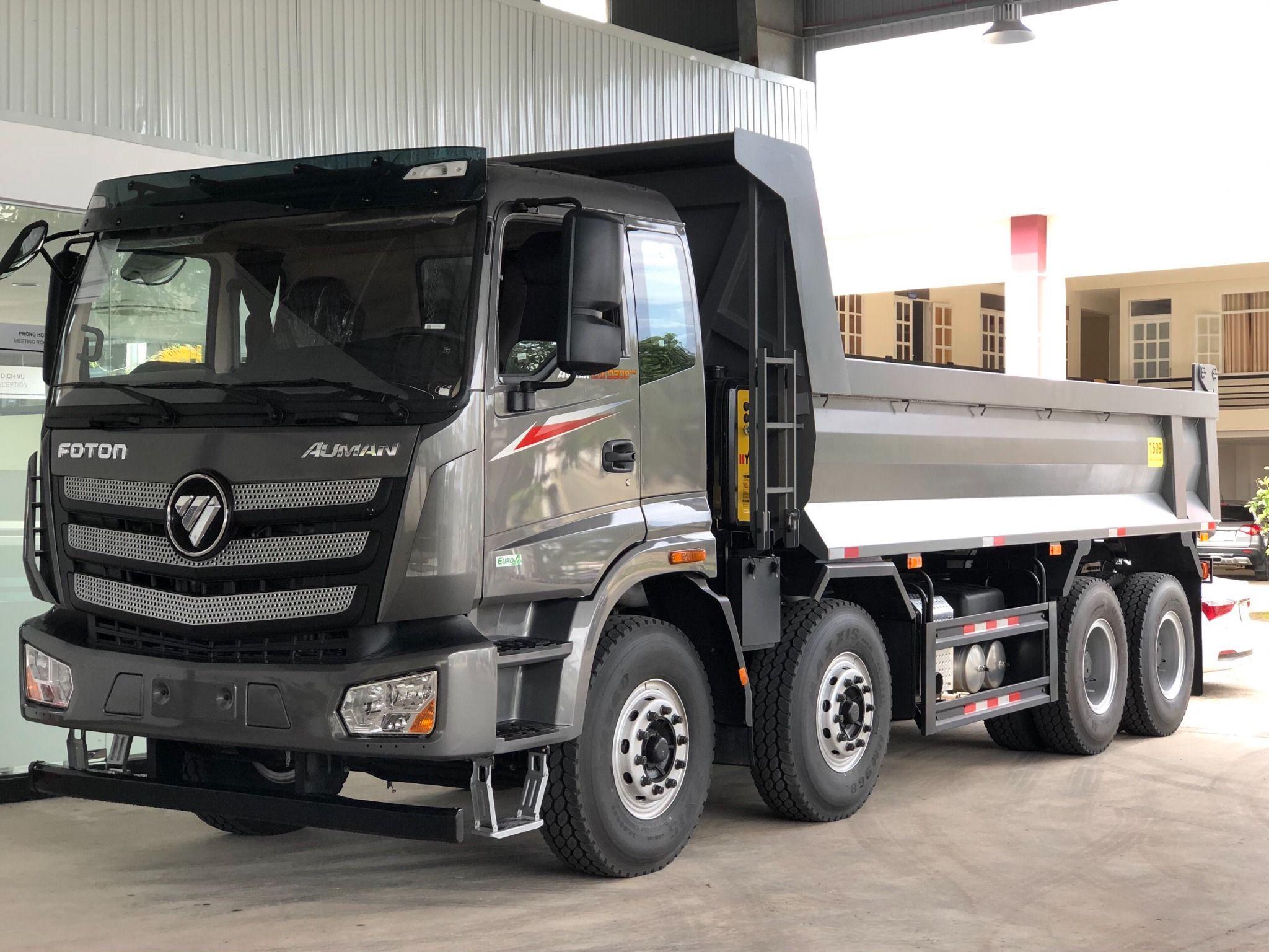 Xe ben 4 chân | Foton Auman ETX D300 | Thùng 14,2 khối – THACO Bình Triệu