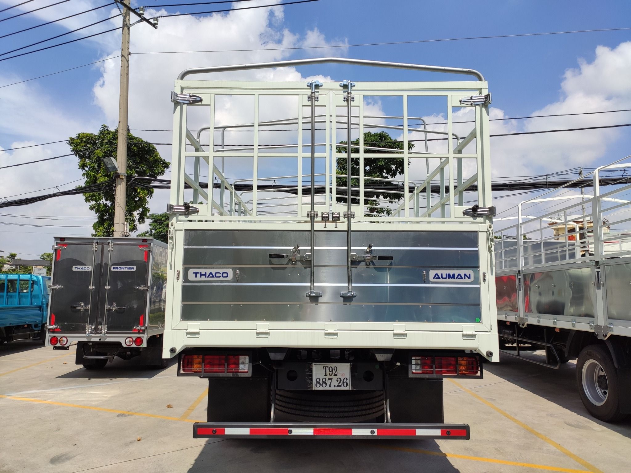 Xe tải 9 tấn | Thaco Foton Auman C160 | Thùng mui bạt – THACO Bình Triệu