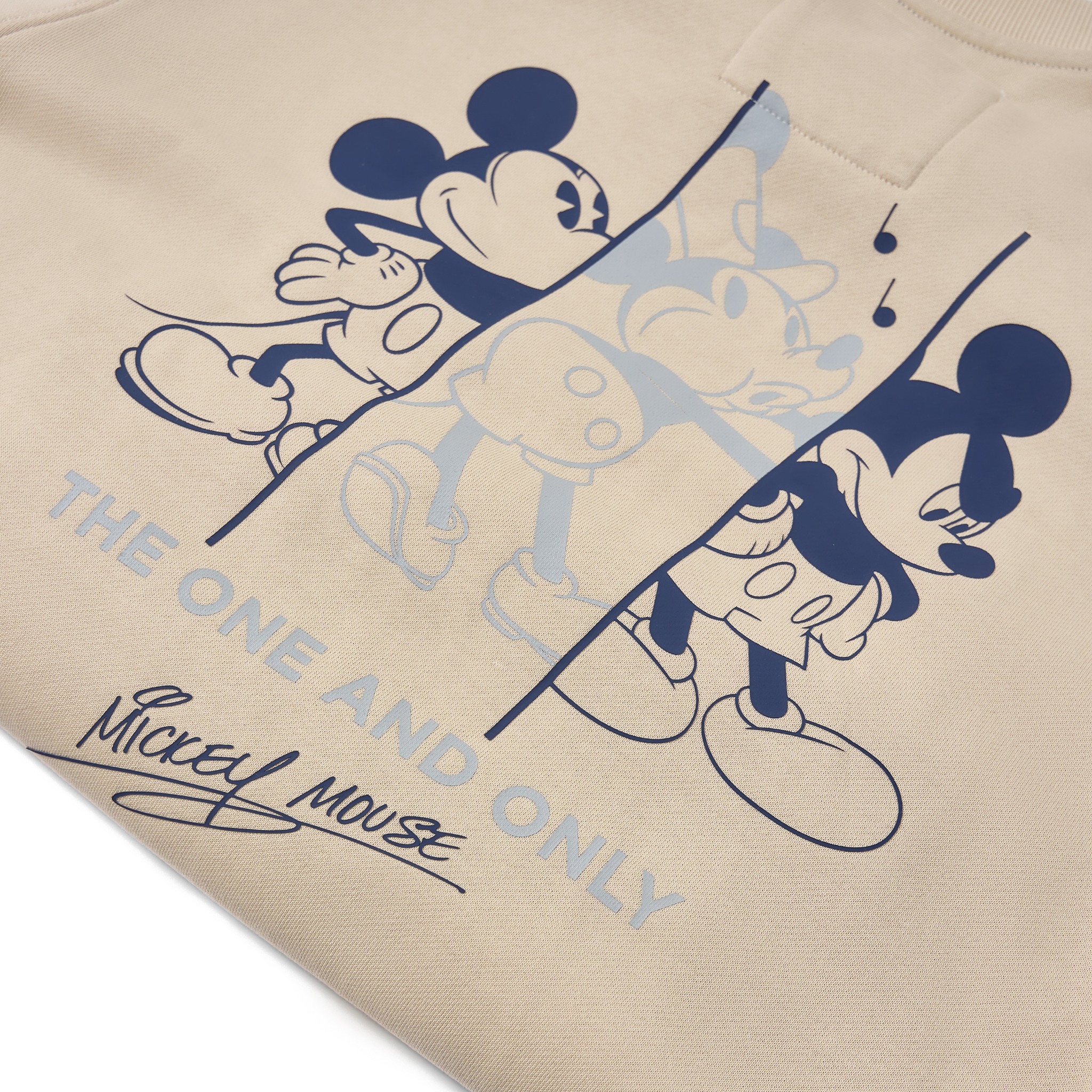 Áo Nỉ Nam Họa Tiết Mickey & Friends The Emotions Form Regular
