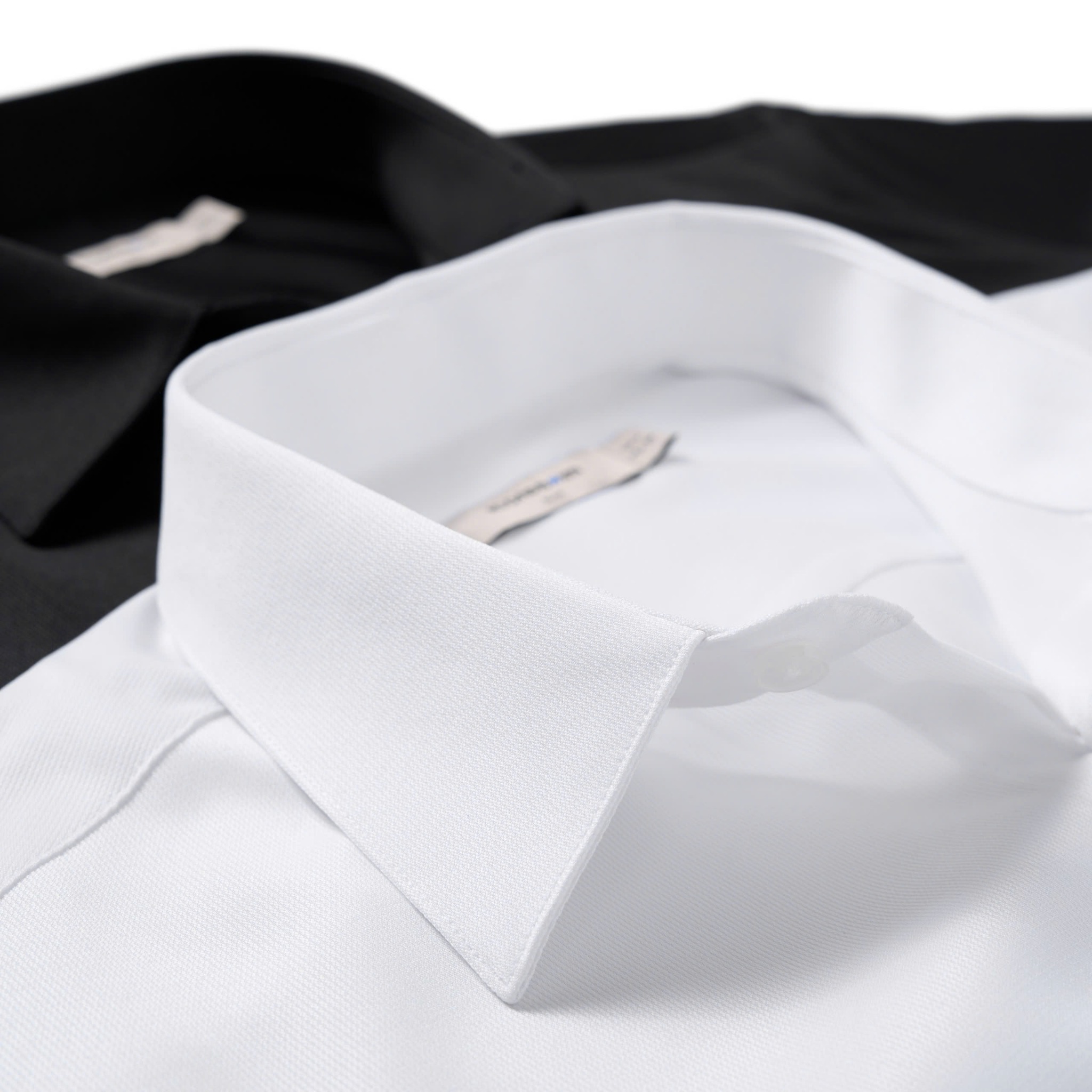 Áo Sơ Mi Poly Nam Tay Ngắn Trơn Signature Form Slim