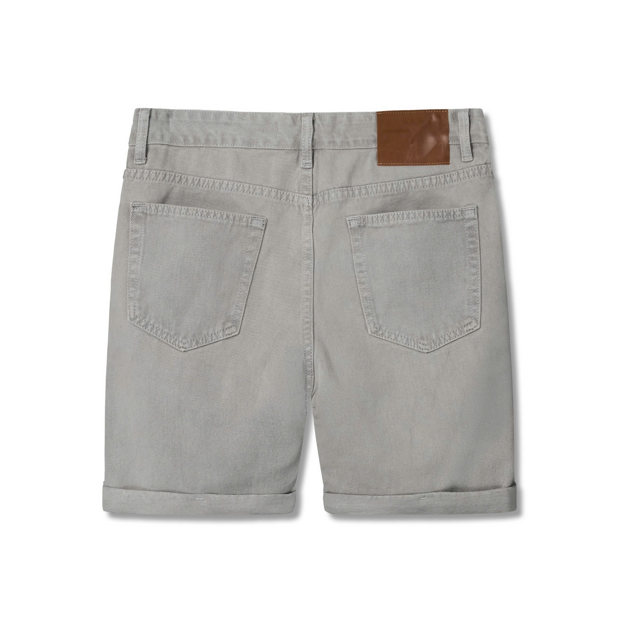 Quần Short Denim Nam Basic 5-pocket Ripped Wash Form Slim-fit