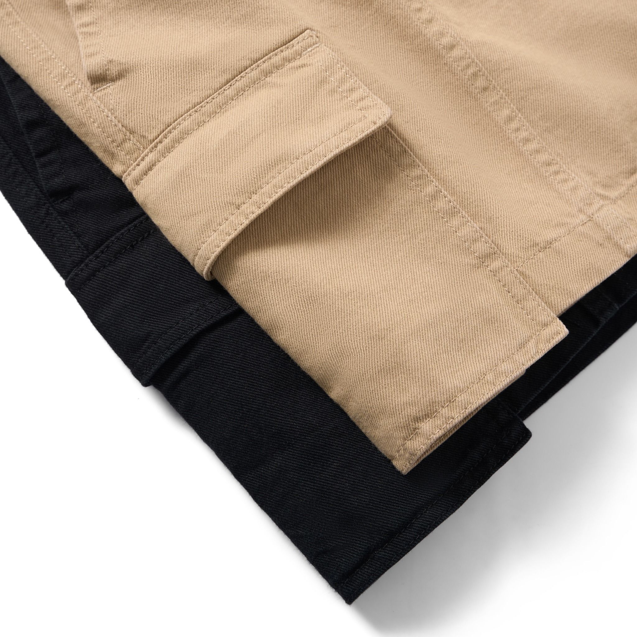 Quần Short Denim Túi Hộp Nam Cargo Pocket Form Regular