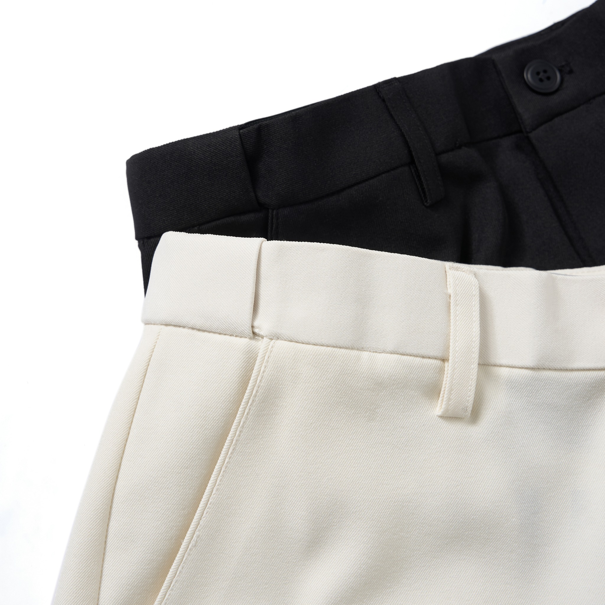 Quần Tây Nam Ống Suông Hidden Elastic Side Waist Form Straight