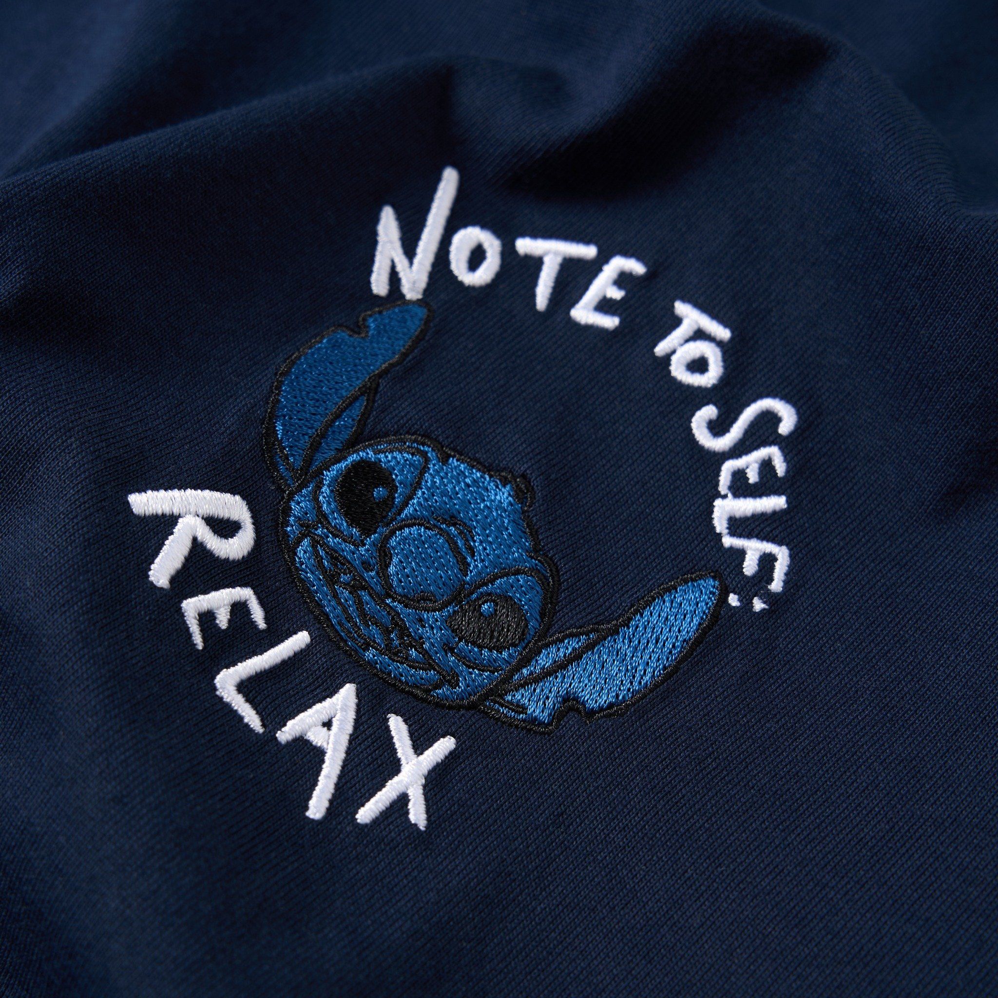 Áo Thun Nam Hoạ Tiết Disney Stitch Chill Vibes Form Boxy