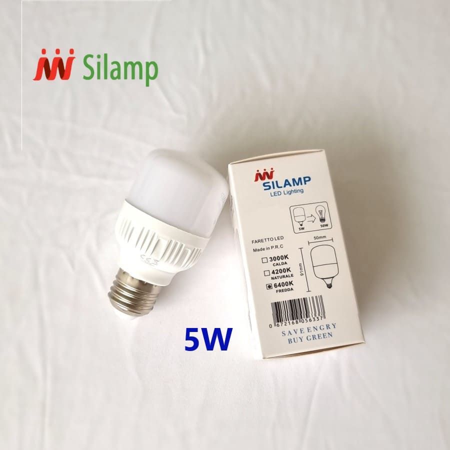 BÓNG ĐÈN LED 5W E27 | BÚP TRỤ LED 5W E27 – Đèn Led Silamp