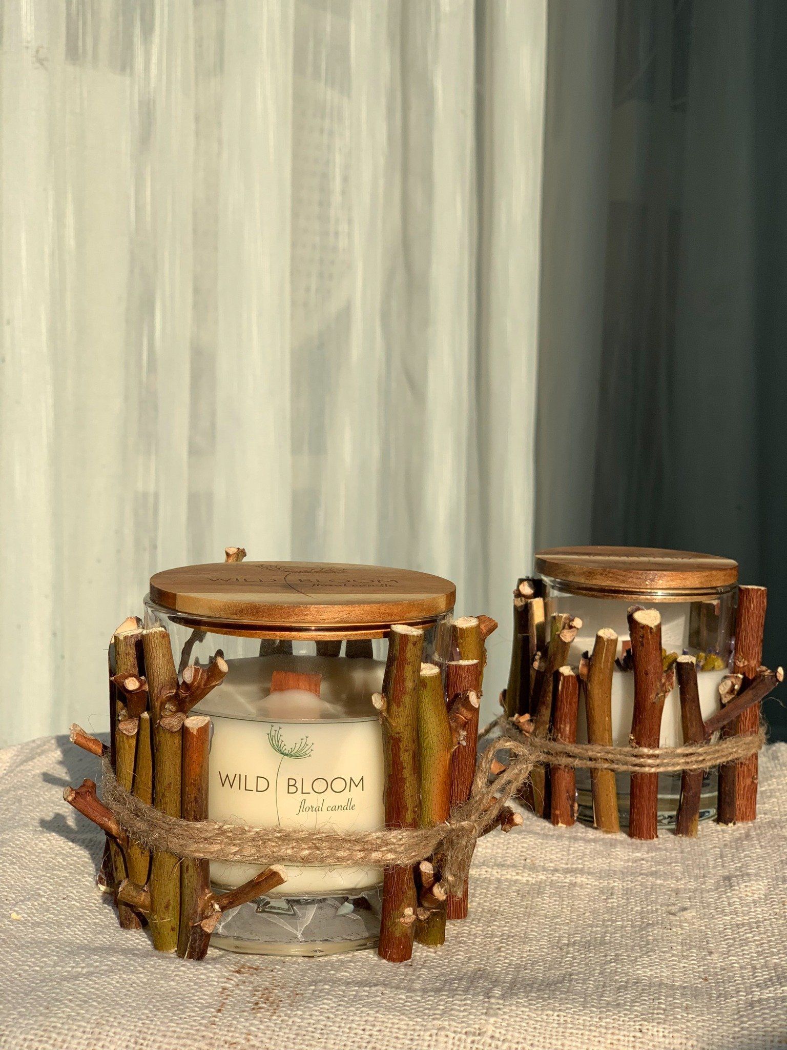Nến thơm Wild&Free trang trí cành cây – Wild Bloom Concept