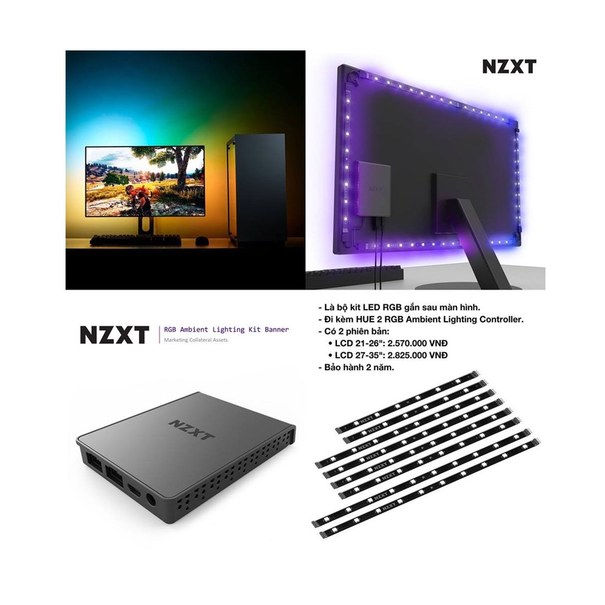 Nzxt Rgb Lighting Kit at Carolann Ness blog