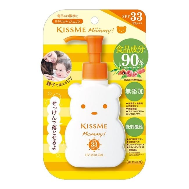 Sữa Chống Nắng Da Nhạy Cảm Kissme Mommy UV Sunscreen Mild Gel SPF 33 – Beny Cosmetics