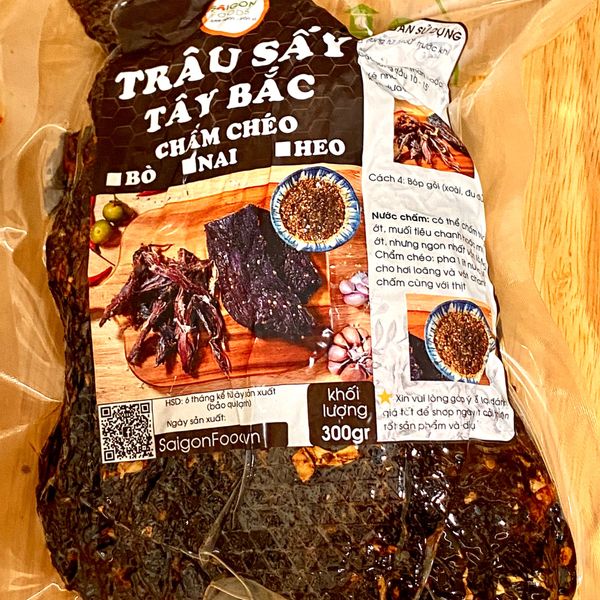 Khô Bò sấy Tây Bắc (Bò gác bếp 500gr) – SaigonFoods.vn