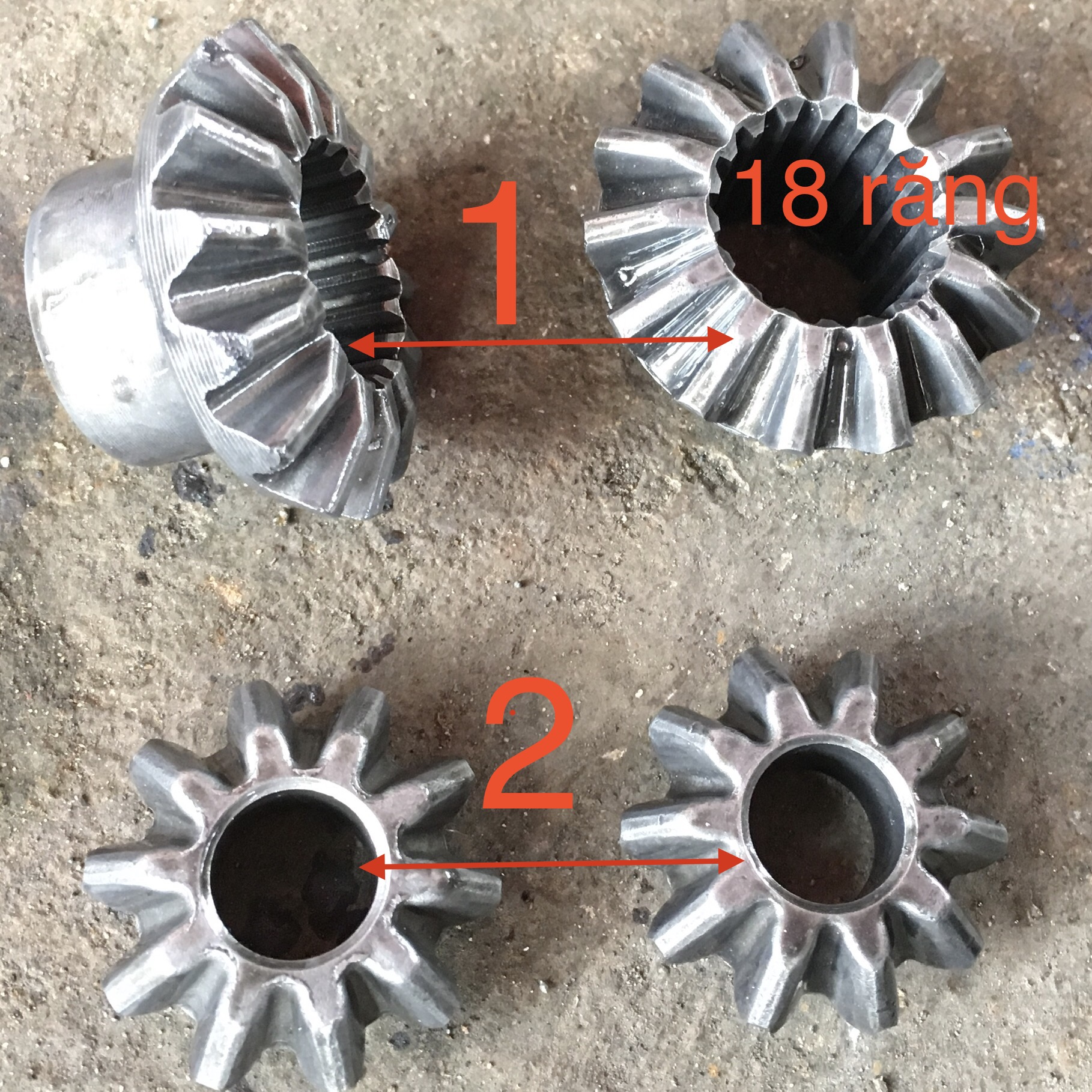 Bánh răng visai then hoa – Thiết bị Bằng Việt