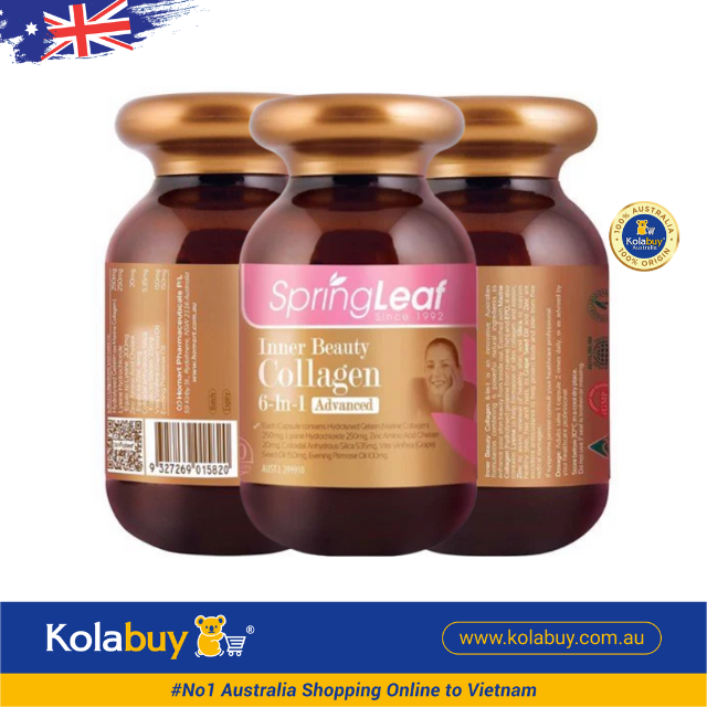 Viên uống Collagen SpringLeaf Inner Beauty Collagen 6-in-1 – No1 ...