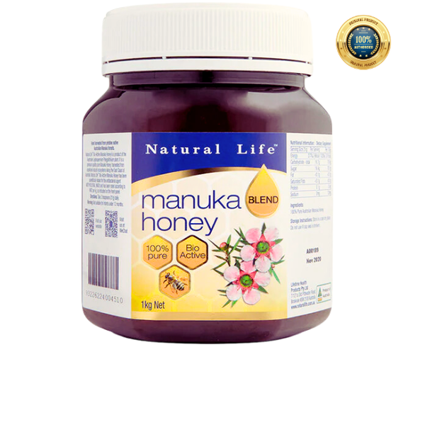 Mật ong thiên nhiên Manuka Honey Natural Life Úc MGO Blend 1kg ...