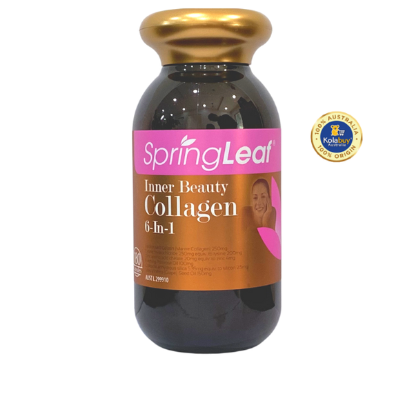 Viên uống Collagen SpringLeaf Inner Beauty Collagen 6-in-1 180 viên ...