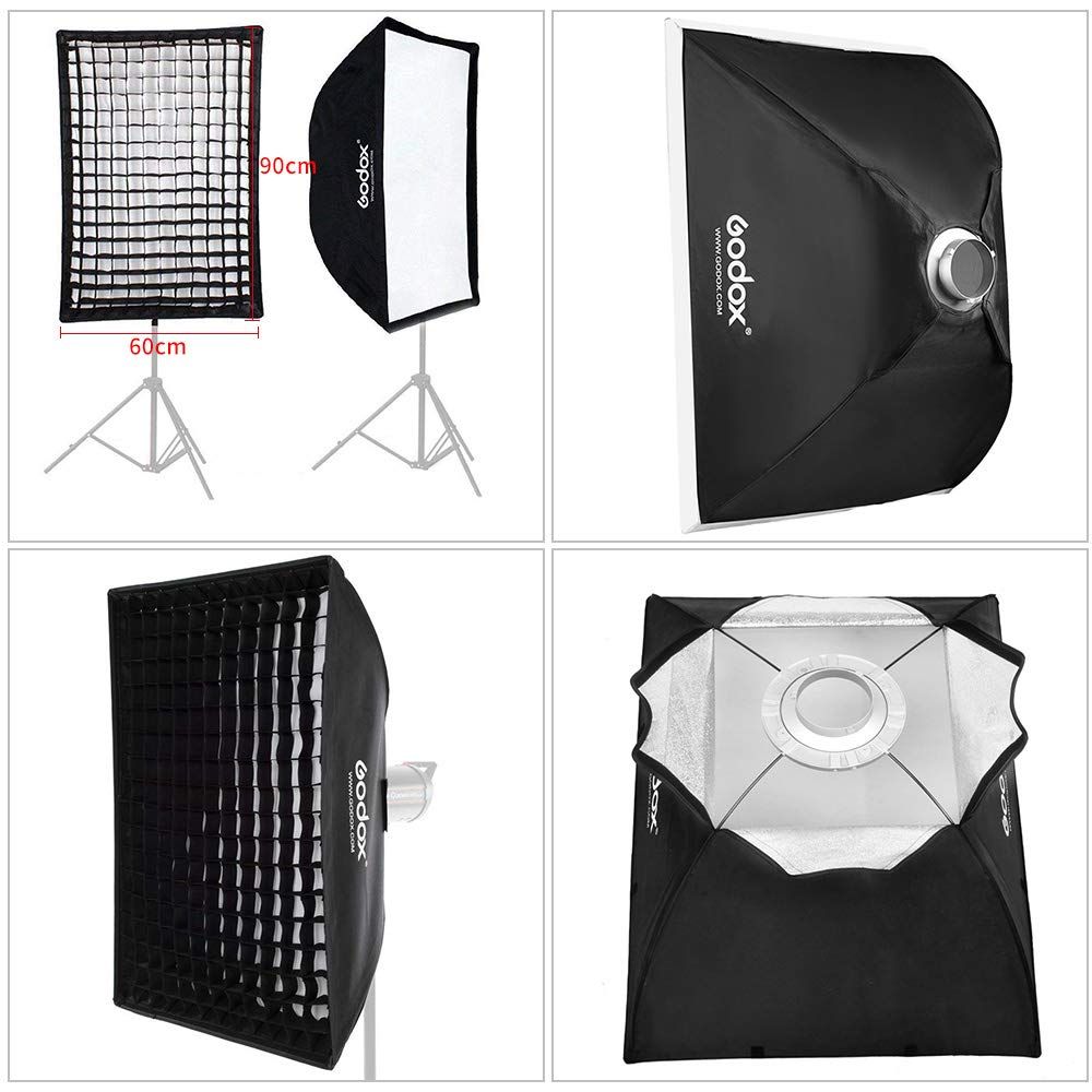 Softbox Godox 60x90cm dùng trong livestream và quay chụp chuyên nghiệp – Ecom Studio