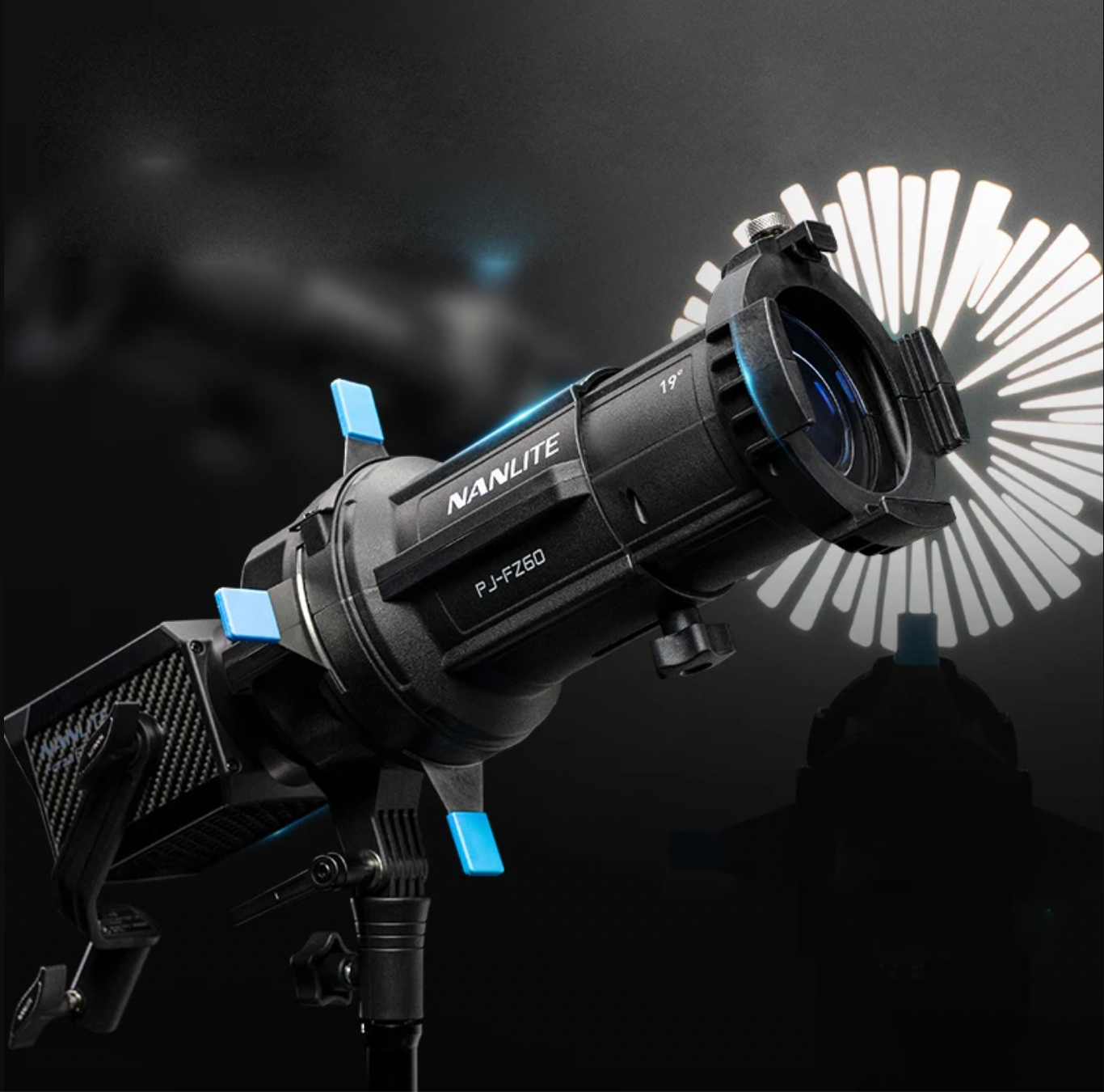 Nanlite PJ-BM-19 || Projection Attachment cho Bowens Mount với ống kín ...