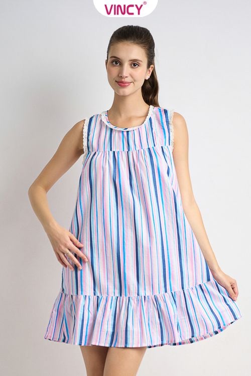 DDK020S31-ĐẦM KATE – VINCY - Thời Trang Mặc Nhà Cao Cấp