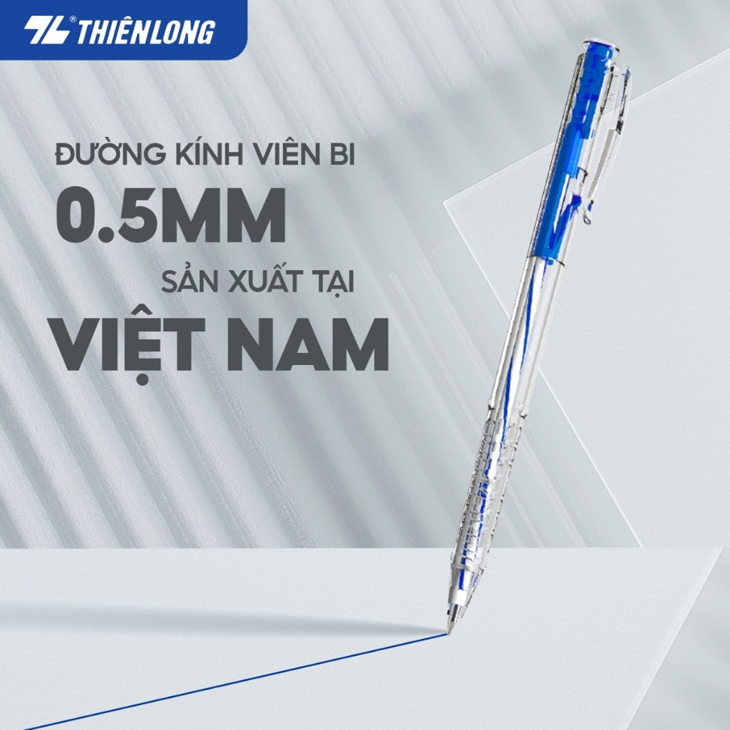 Bút bi Thiên Long TL-027 nét 0.5mm – THẾ GIỚI VĂN PHÒNG PHẨM - ĐỒ DÙNG ...