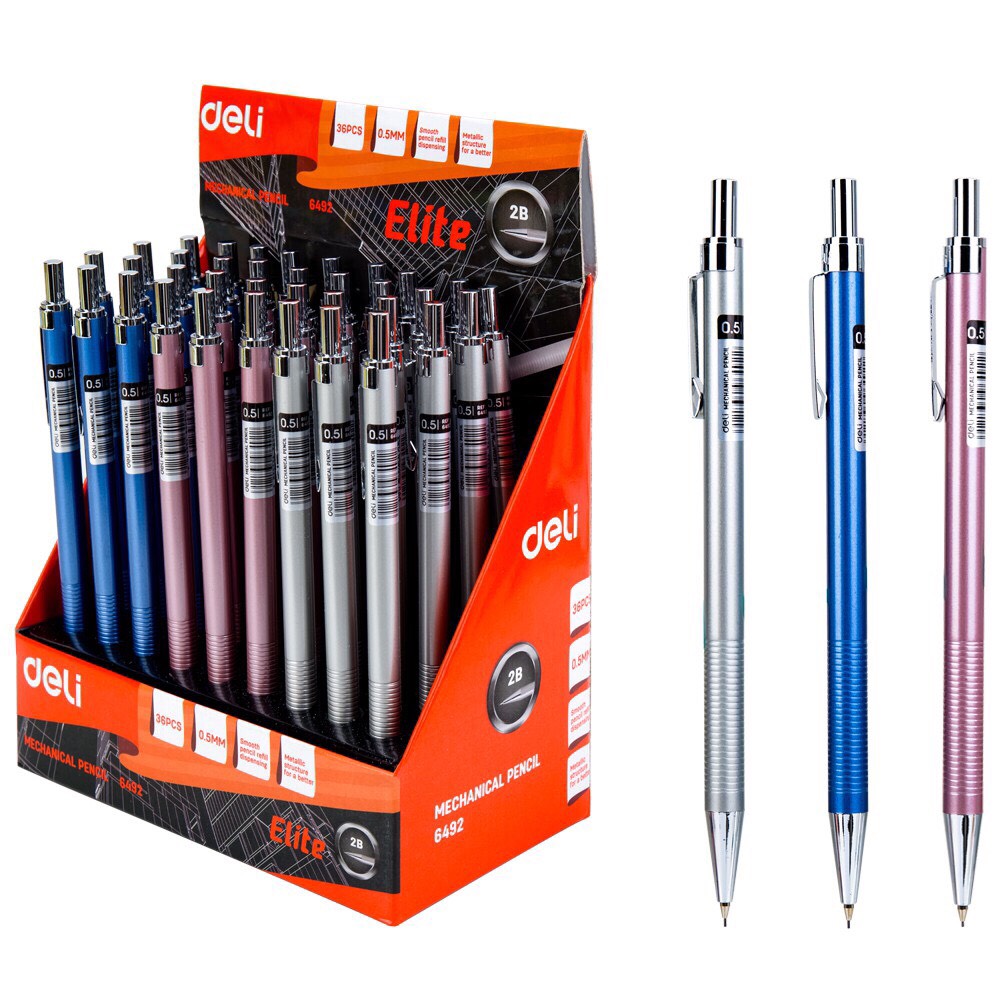 Bút chì kim Deli 6492 0.5mm – THẾ GIỚI VĂN PHÒNG PHẨM - ĐỒ DÙNG HỌC ...