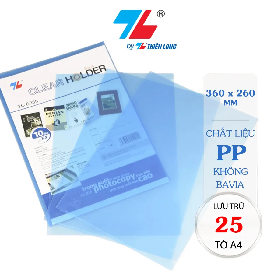 [THANH LÝ] File hở hai cạnh Thiên Long E355 (Áp Dụng Mua Tại Web) – THẾ GIỚI VĂN PHÒNG PHẨM - ĐỒ ...