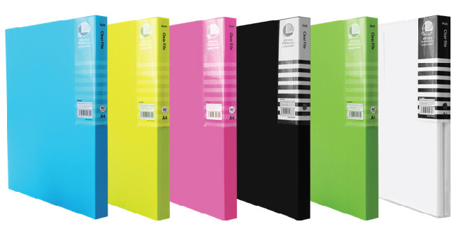 File 40 lá Plus có ngăn giữa – VĂN PHÒNG PHẨM - ĐỒ DÙNG HỌC SINH HỒNG HÀ