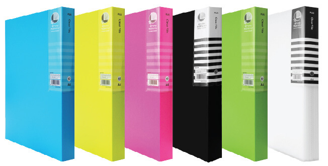 File 60 lá Plus có ngăn giữa - có 6 màu lựa chọn – THẾ GIỚI VĂN PHÒNG ...