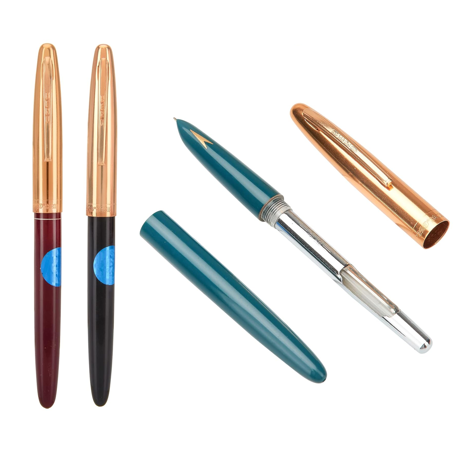 [CHÍNH HÃNG] Bút máy Queen Hero 329 - Ngòi kim tinh - Phiên bản quốc t ...