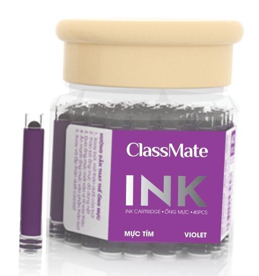 Ống mực tím Classmate CL-IC102 (Túi 10 ống) – THẾ GIỚI VĂN PHÒNG PHẨM ...