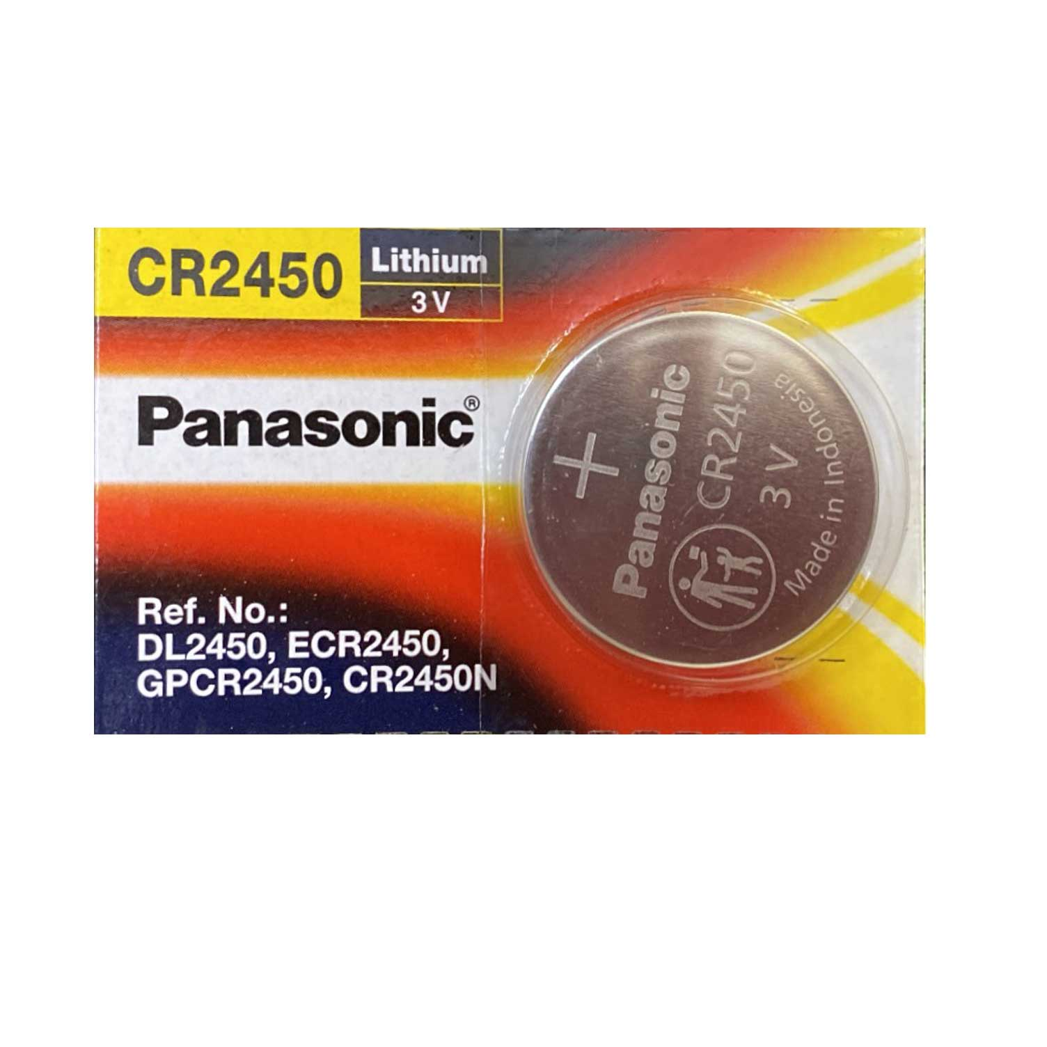 Pin cúc CR2450 Panasonic 3V Lithium – THẾ GIỚI VĂN PHÒNG PHẨM - ĐỒ DÙNG HỌC SINH GIÁ RẺ