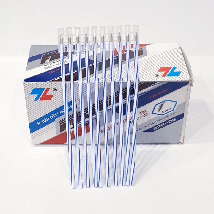 Combo 10 Ruột bút bi Thiên Long BPR-06 - Dùng thay thế cho bút TL-027 ...