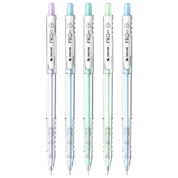 [CHÍNH HÃNG - GIÁ GỐC] Vỉ 5 Bút bi Pro 027 ngòi 0.5 mm Thiên Long TL-1 ...