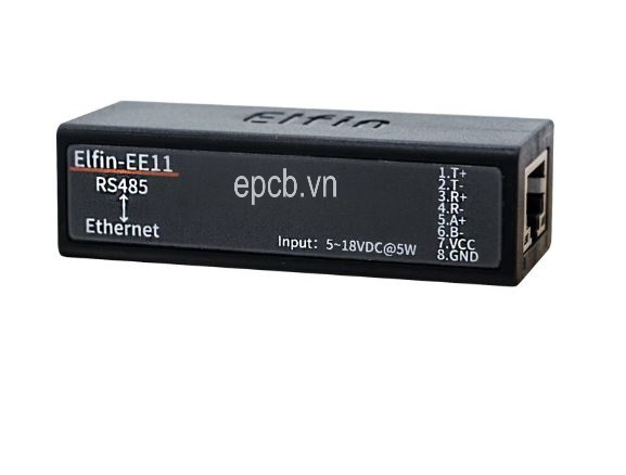 Bộ chuyển đổi kết nối mạng Ethernet sang RS485 Modbus RTU Elfin EE11