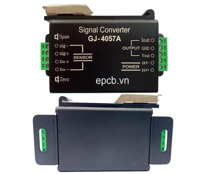 Bộ chuyển đổi tín hiệu loadcell sang 4-20mA 0-10V 0-5V GJ-4057A