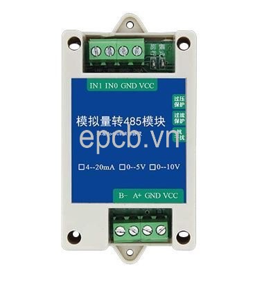 Bộ chuyển đổi tín hiệu tương tự 4-20mA sang RS485
