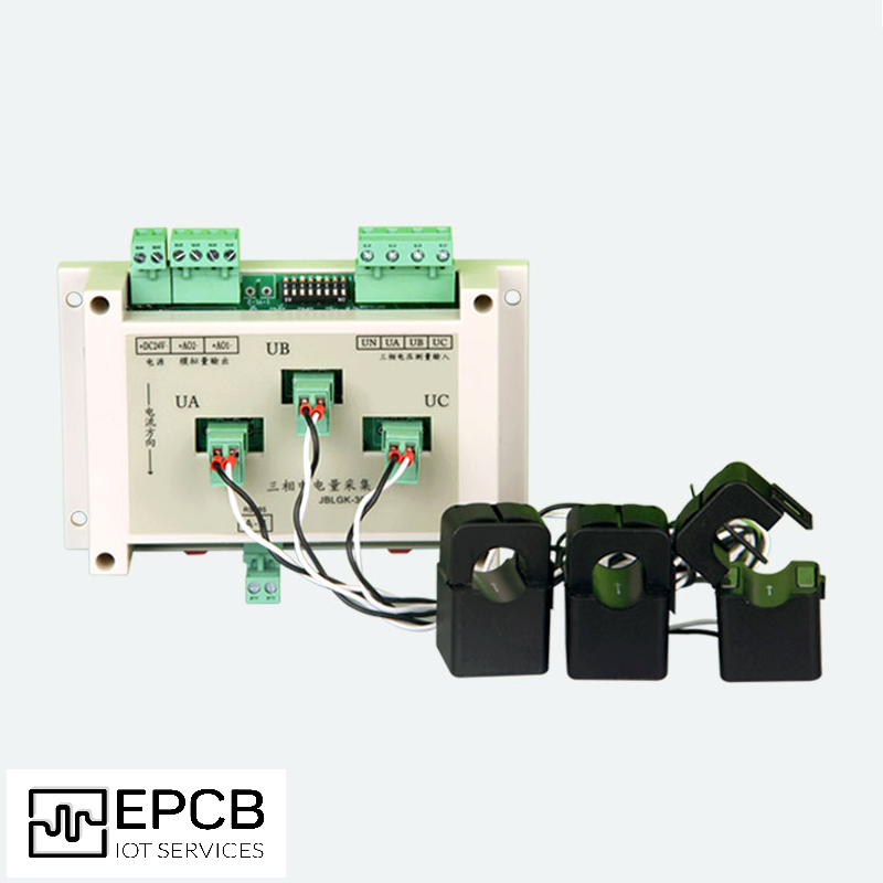 Module đo dòng 3 pha điện xoay chiều kết nối 4G WIFI