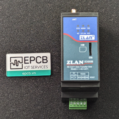 Bộ chuyển đổi RS485 sang 4G LTE ZQWL-GD2100YD