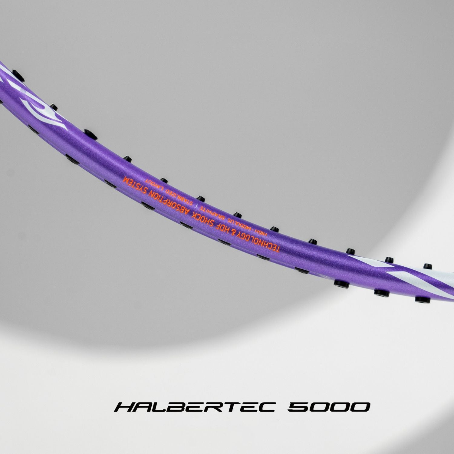 Khung vợt cầu lông HALBERTEC 5000 (4U) White Purple P-AYPT373-4 – Li ...