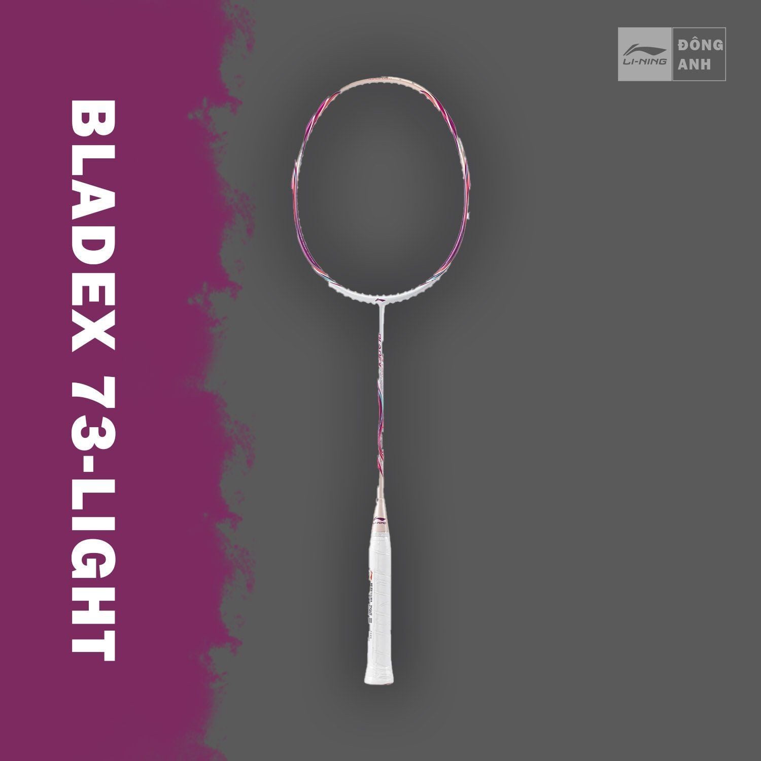 Vợt cầu lông Li Ning Fengying 73 (6U) Pink AYPT355-6 – Li-Ning Việt Nam