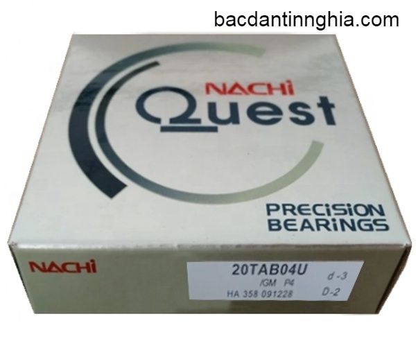 Bạc đạn vòng bi 20TAB04 NACHI 20x47 – Bạc đạn Tín Nghĩa