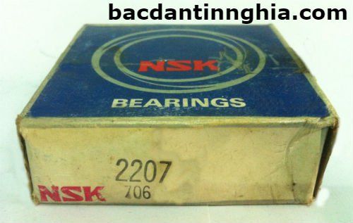 Bạc đạn vòng bi 2207 NSK 35*72*23 mm – Bạc đạn Tín Nghĩa
