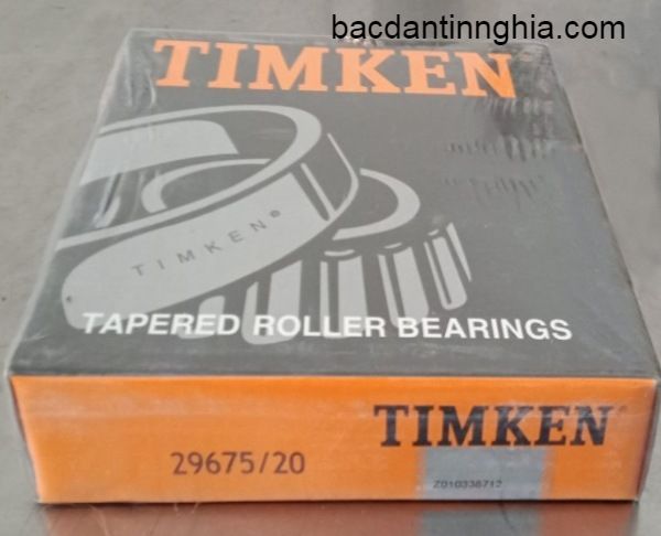 Bạc đạn vòng bi 29675/29620 TIMKEN – Bạc đạn Tín Nghĩa