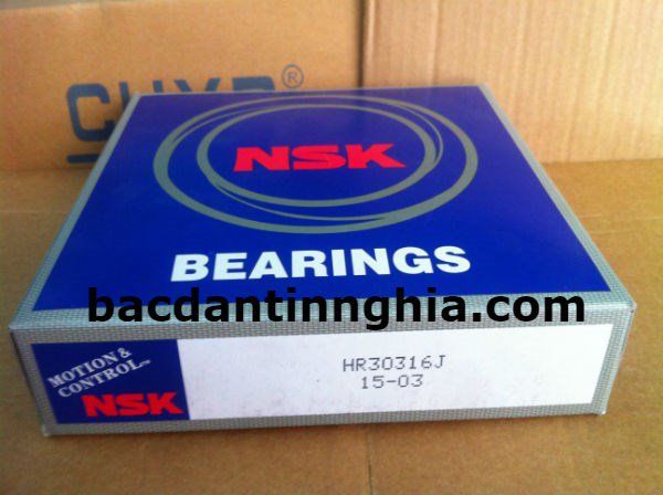Bạc đạn vòng bi côn 30316 NSK – Bạc đạn Tín Nghĩa