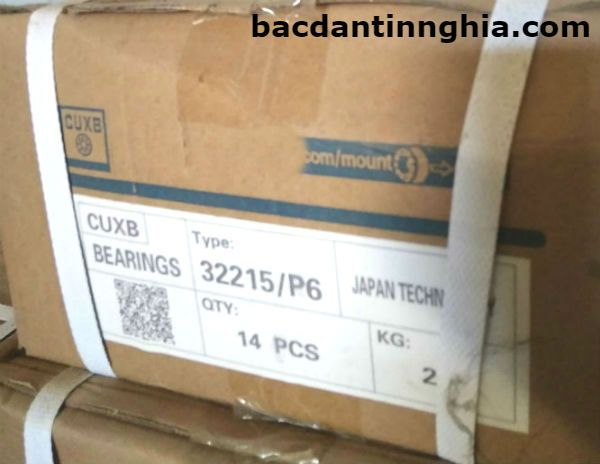 Bạc đạn (vòng bi) côn/cone 32215 CUXB – Bạc đạn Tín Nghĩa