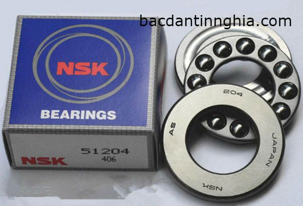 Bạc đạn vòng bi 51204 NSK 20*40*14 mm – Bạc đạn Tín Nghĩa