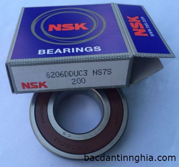 Bạc đạn vòng bi 6206-DDU NSK 6206DDU – Bạc đạn Tín Nghĩa